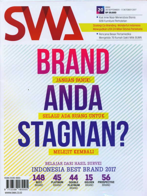 Majalah Swa Sembada No. 20 | 28 September - 11 Oktober 2017