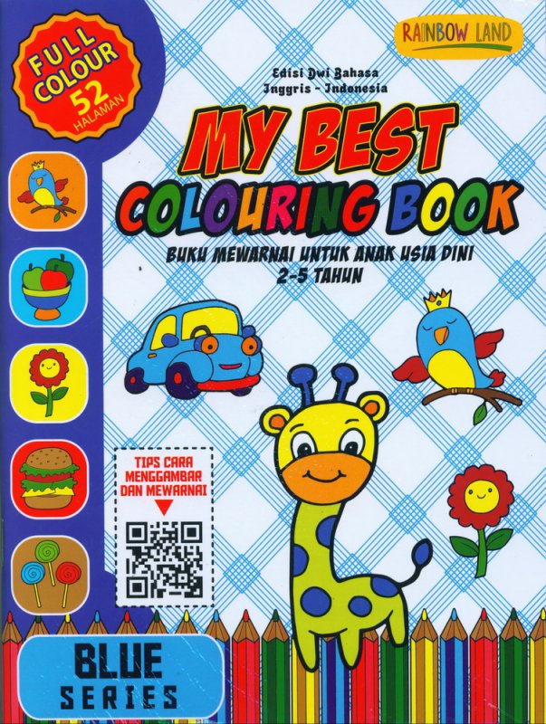 Buku Blue Series : My Best Colouring Book | Bukukita
