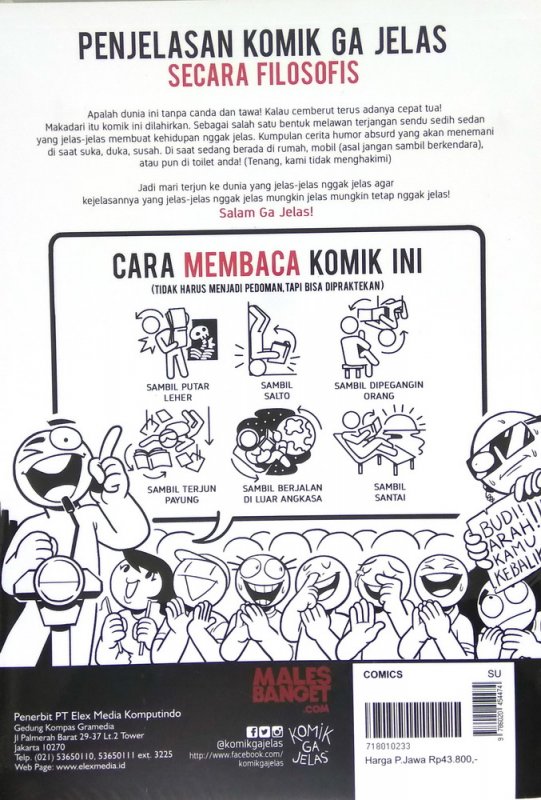 Buku Komik Ga Jelas 2 | Toko Buku Online - Bukukita