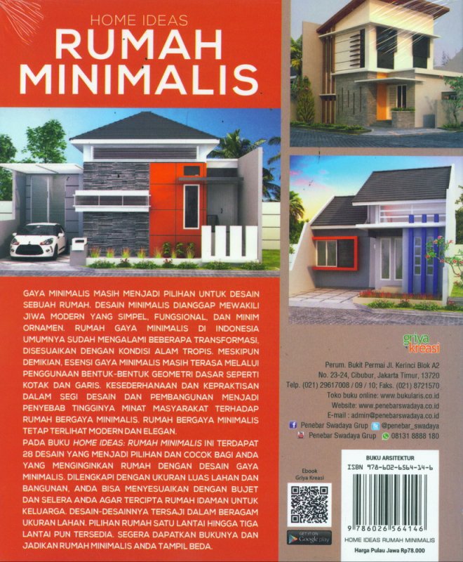Buku Home Ideas Rumah Minimalis | Toko Buku Online - Bukukita