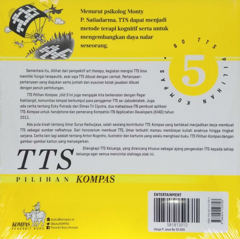 Buku Tts Pilihan Kompas Jilid 5 (cover Baru) | Bukukita