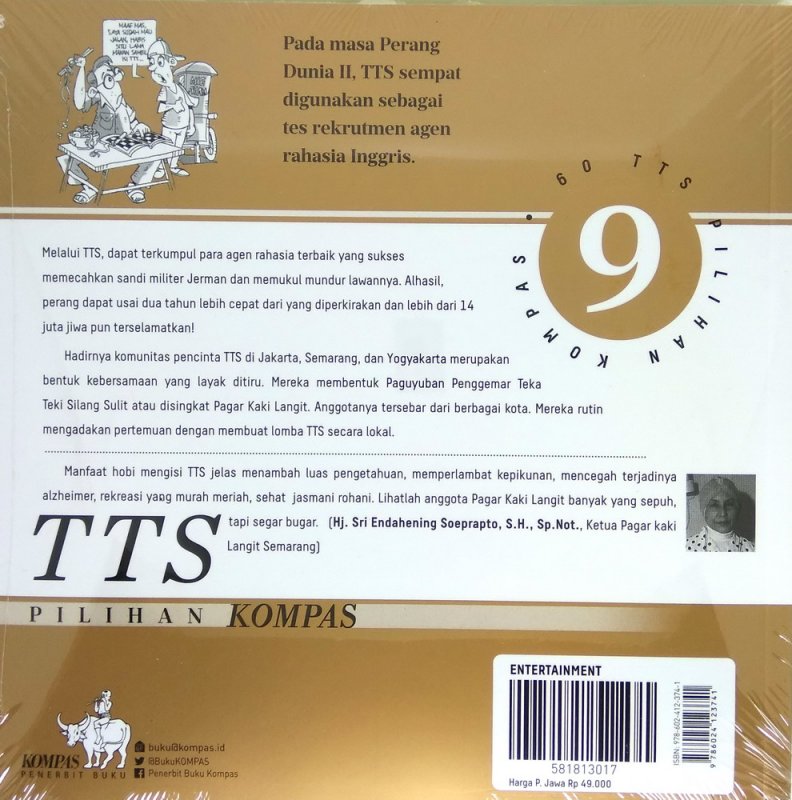 Buku Tts Pilihan Kompas Jilid 9 (cover Baru) | Bukukita