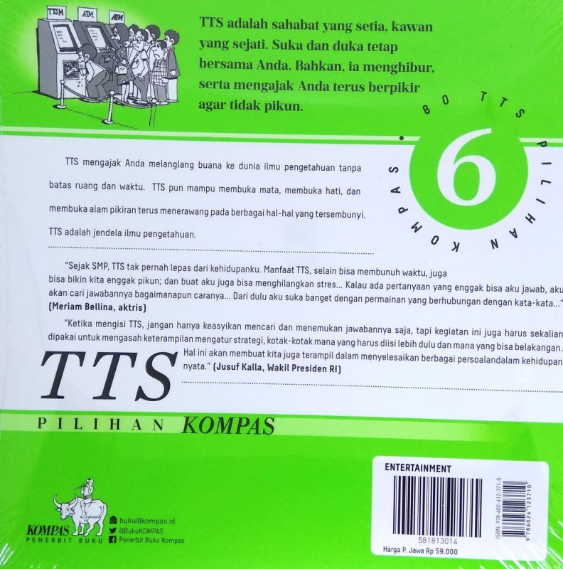 Buku Tts Pilihan Kompas Jilid 6 (cover Baru) | Bukukita