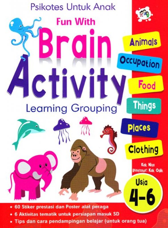 Buku Fun With Brain Activity Learning Grouping | Bukukita