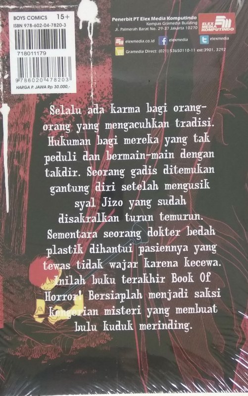 Buku Book Of Horror 10 | Toko Buku Online - Bukukita