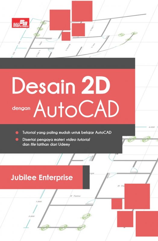 Buku Desain 2d Dengan Autocad | Toko Buku Online - Bukukita