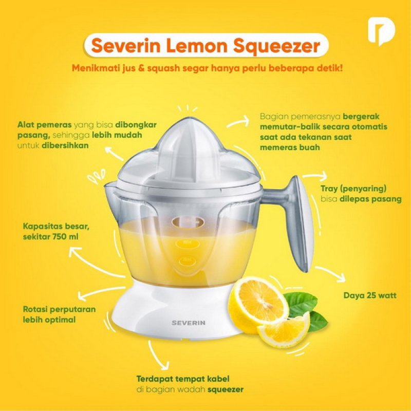 Lemon Squeezer.: Alat Pemeras Jeruk, Lemon, Atau Buah-buahan Lainnya