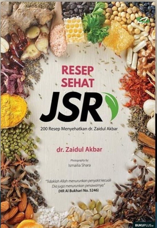Buku Resep Sehat Jsr (edisi Terbaru) | Toko Buku Online - Bukukita