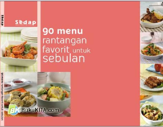 Buku 90 Menu Rantangan Favorit Untuk Sebulan | Bukukita