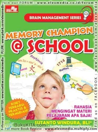 Buku Memory Champion @ School | Toko Buku Online - Bukukita