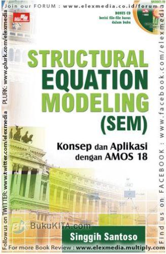 Buku Structural Equation Modelling | Toko Buku Online - Bukukita