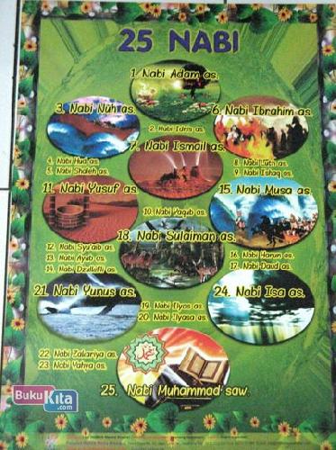 Poster 25 Nabi | Toko Buku Online - Bukukita