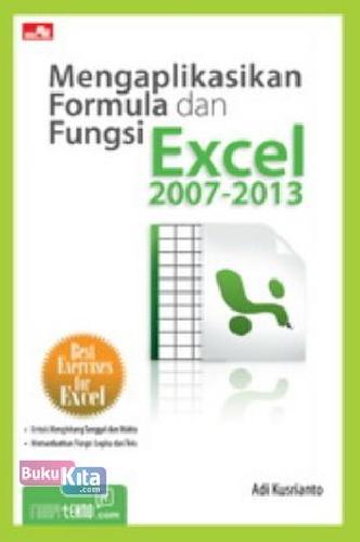 Buku Mengaplikasikan Formula Dan Fungsi Excel 2007-2013 | Bukukita