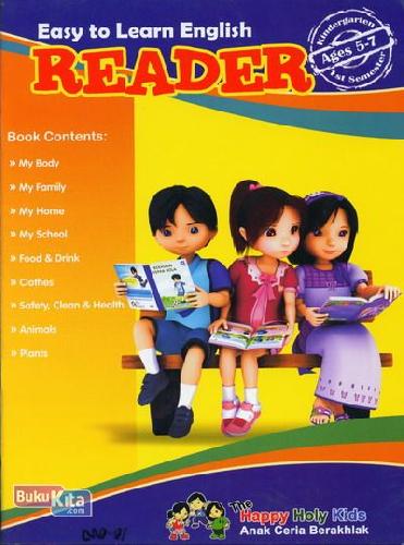 Buku Easy To Learn English Reader Ages 5-7 | Bukukita