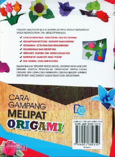 Buku Cara Gampang Melipat Origami 5 Menit Langsung Bisa | Bukukita