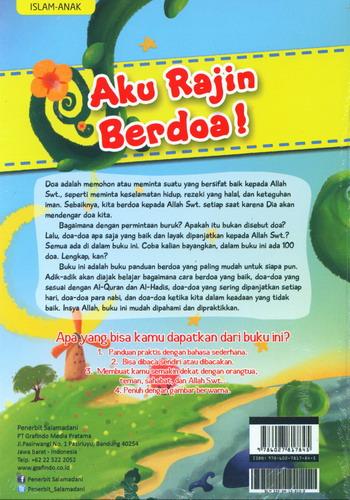 Aku Rajin Berdoa : 100 Doa Sehari-hari Untuk Anak Muslimbk