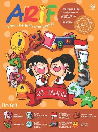Buku Arif 25 Tahun Kelas 1 Triwulan 2,3,4 Semester 1 Dan 2 | Bukukita