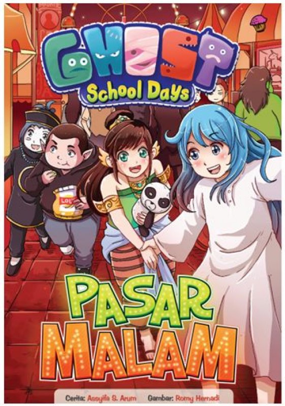 Buku Komik Ghost School Days: Pasar Malam | Bukukita