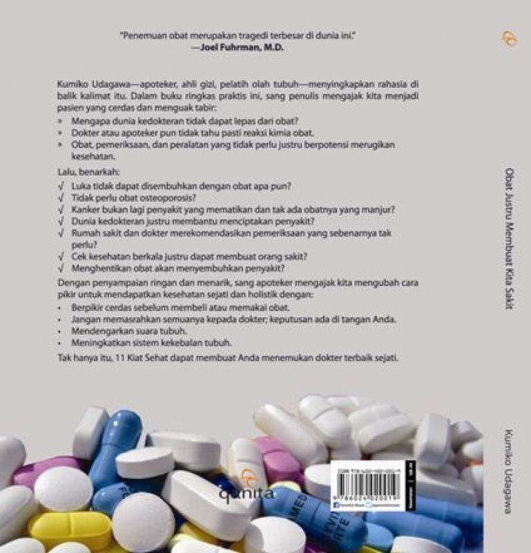 Buku Obat Justru Membuat Kita Sakit-hc | Toko Buku Online - Bukukita