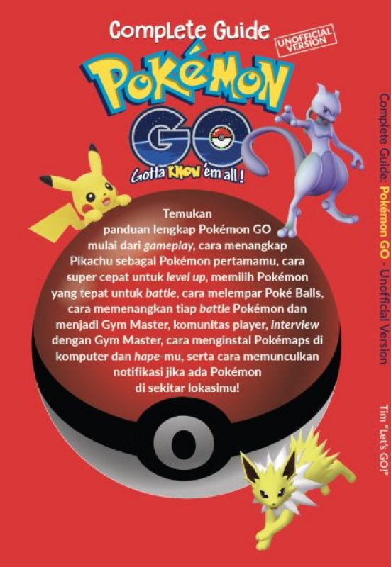 Buku Complete Guide Pokemon Go [unofficial Version] | Bukukita