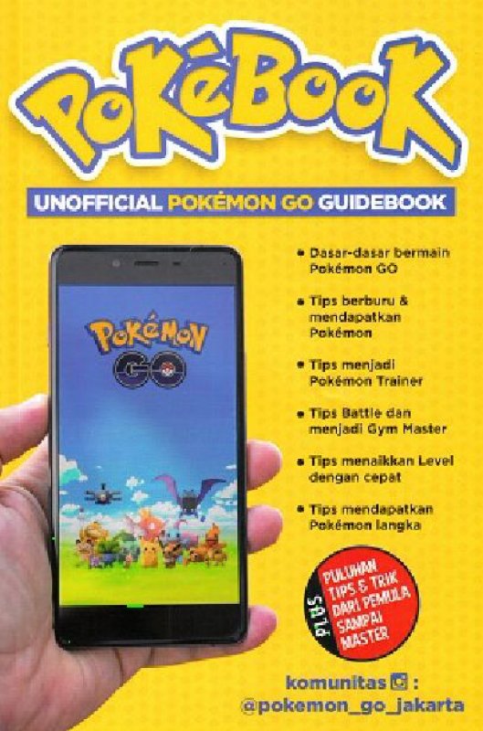Pokebook [unofficial Pokemon Go Guidebook] (end Year Sale)