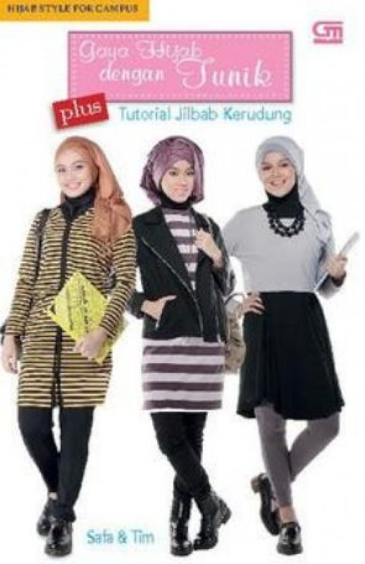 Hijab Style For Campus: Gaya Hijab Dengan Tunik Plus Tutorial Jilbab ...