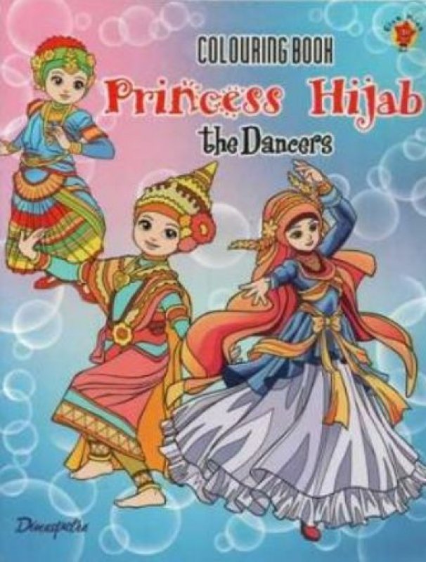 Buku Colouring Princess Hijab: The Dancers | Bukukita