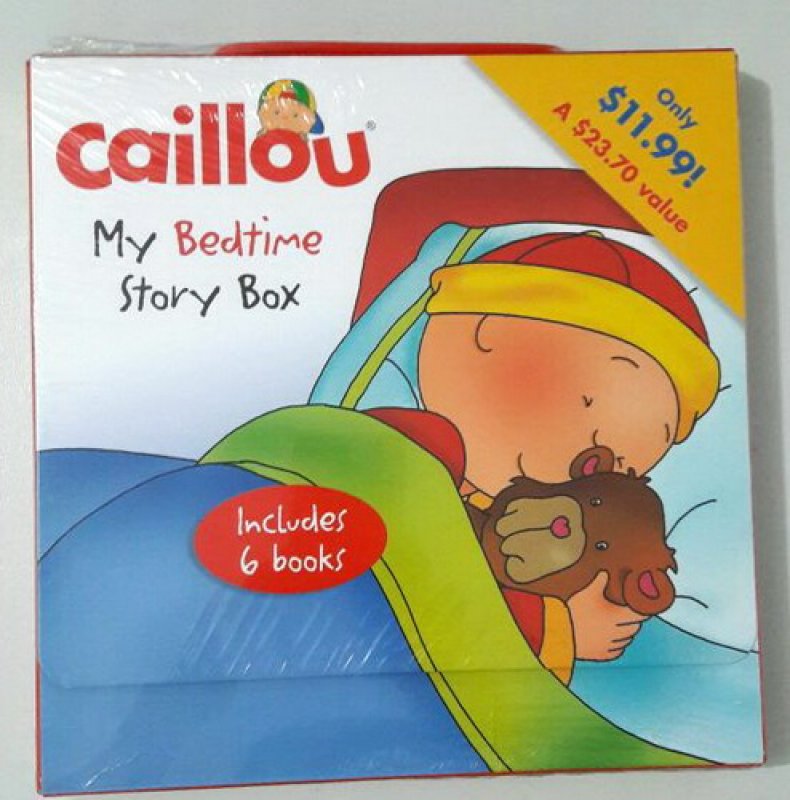 Caillou: My Bedtime Story Box [includes 6 Books] (english Version)